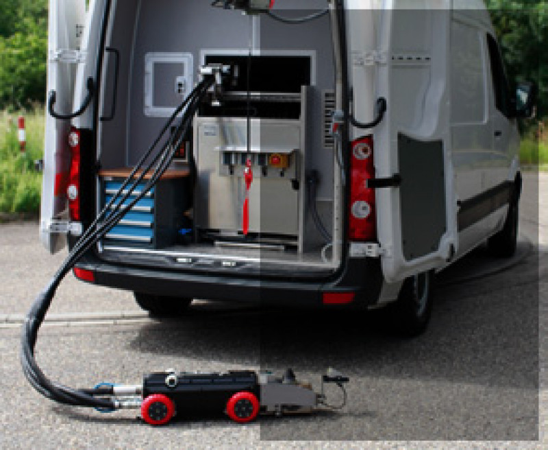 Working robot Sewer robot Inliner systems - ProKASRO Mechatronik